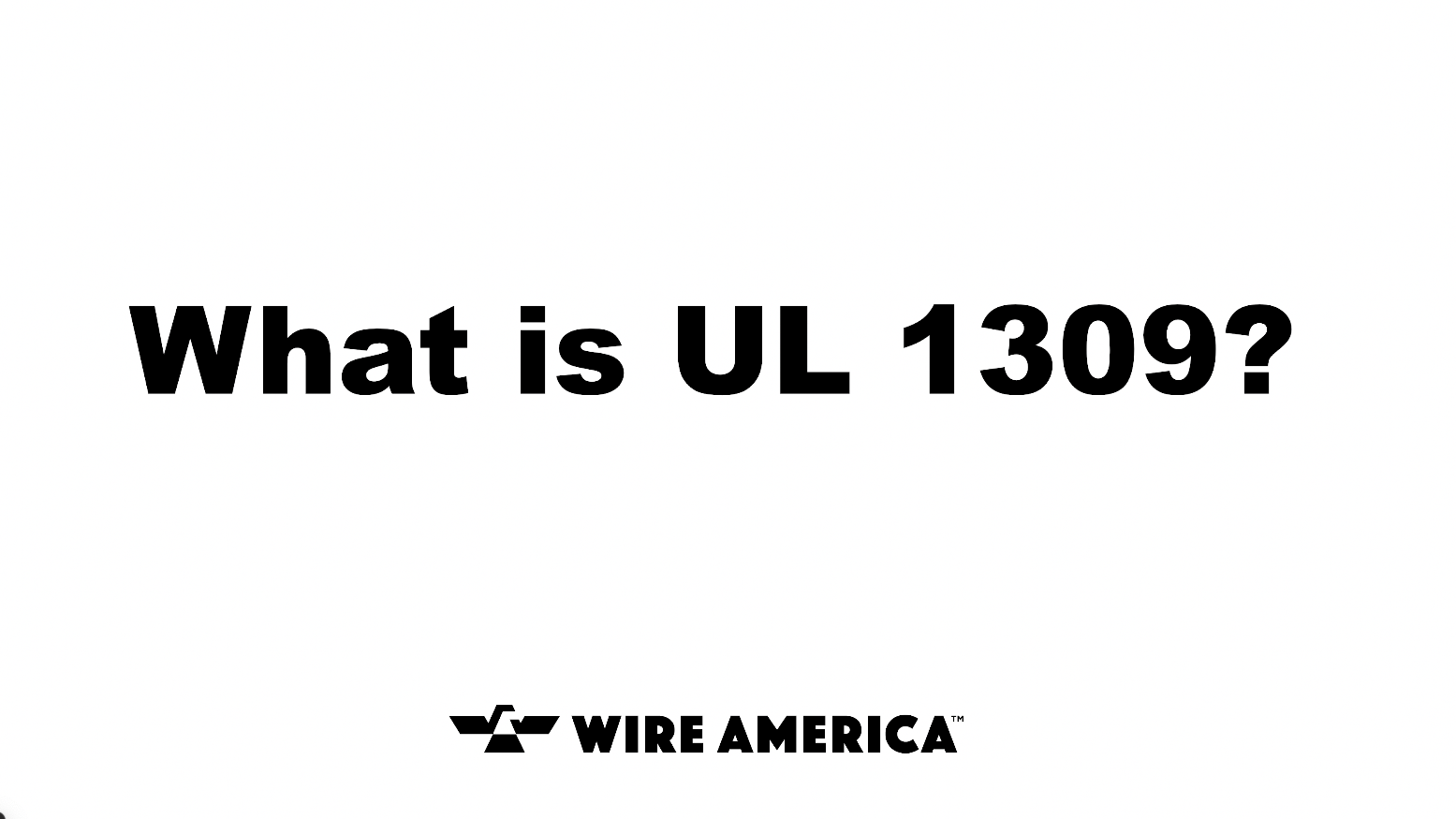 What is UL 1309? | Marine Shipboard Cable Safety | Wire America Article