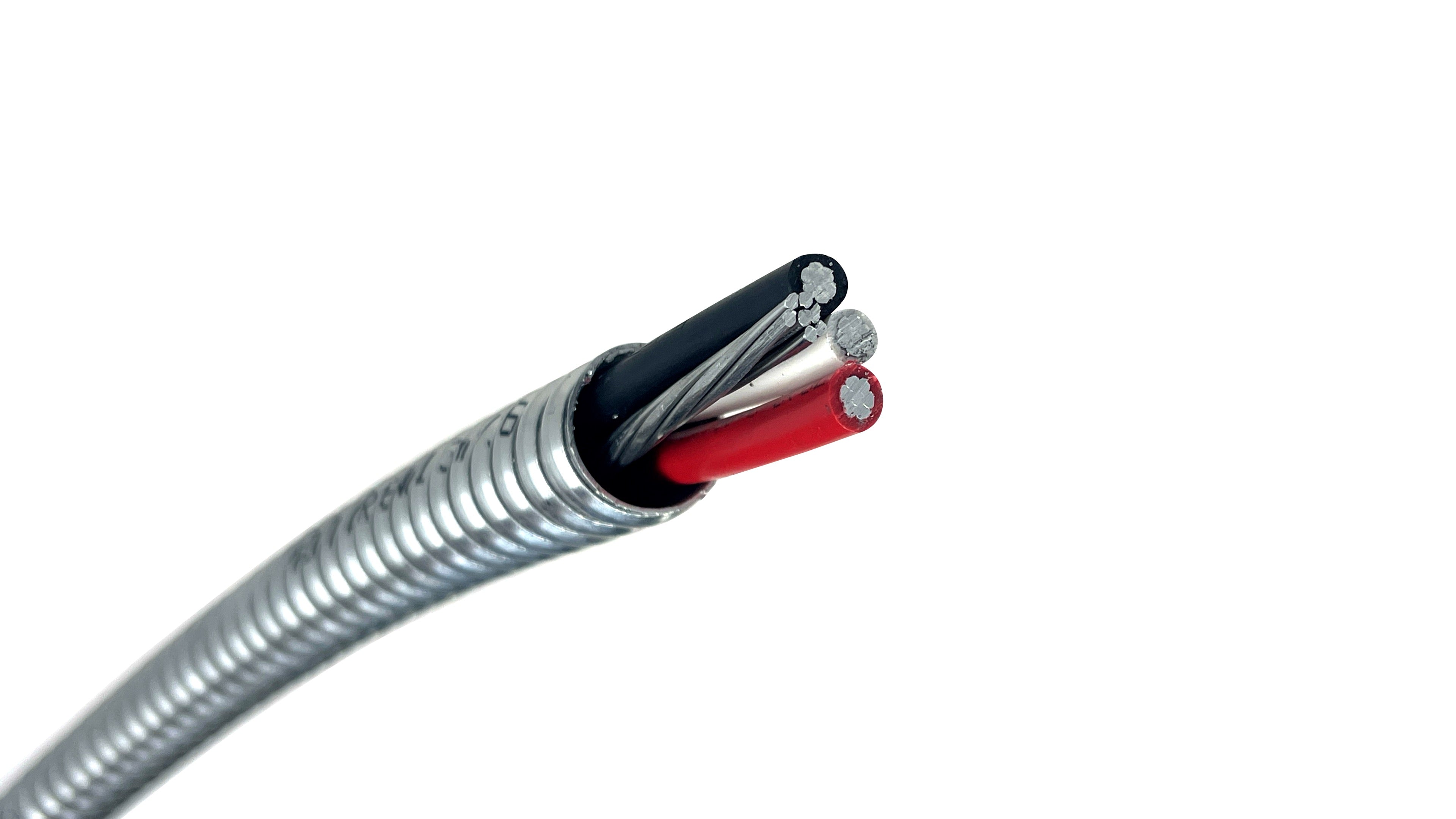 2/3 Aluminum MC Cable | 600V | With Bare Ground Product