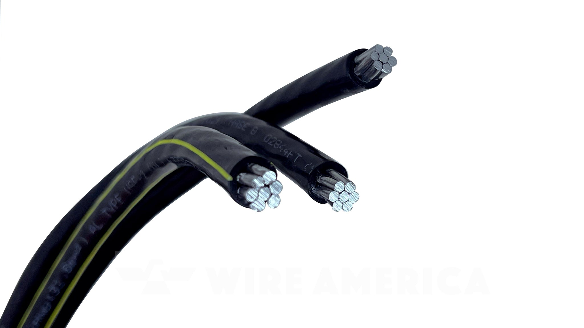 350-350-4/0 Triplex Aluminum Direct Burial Cable | Wire America Product