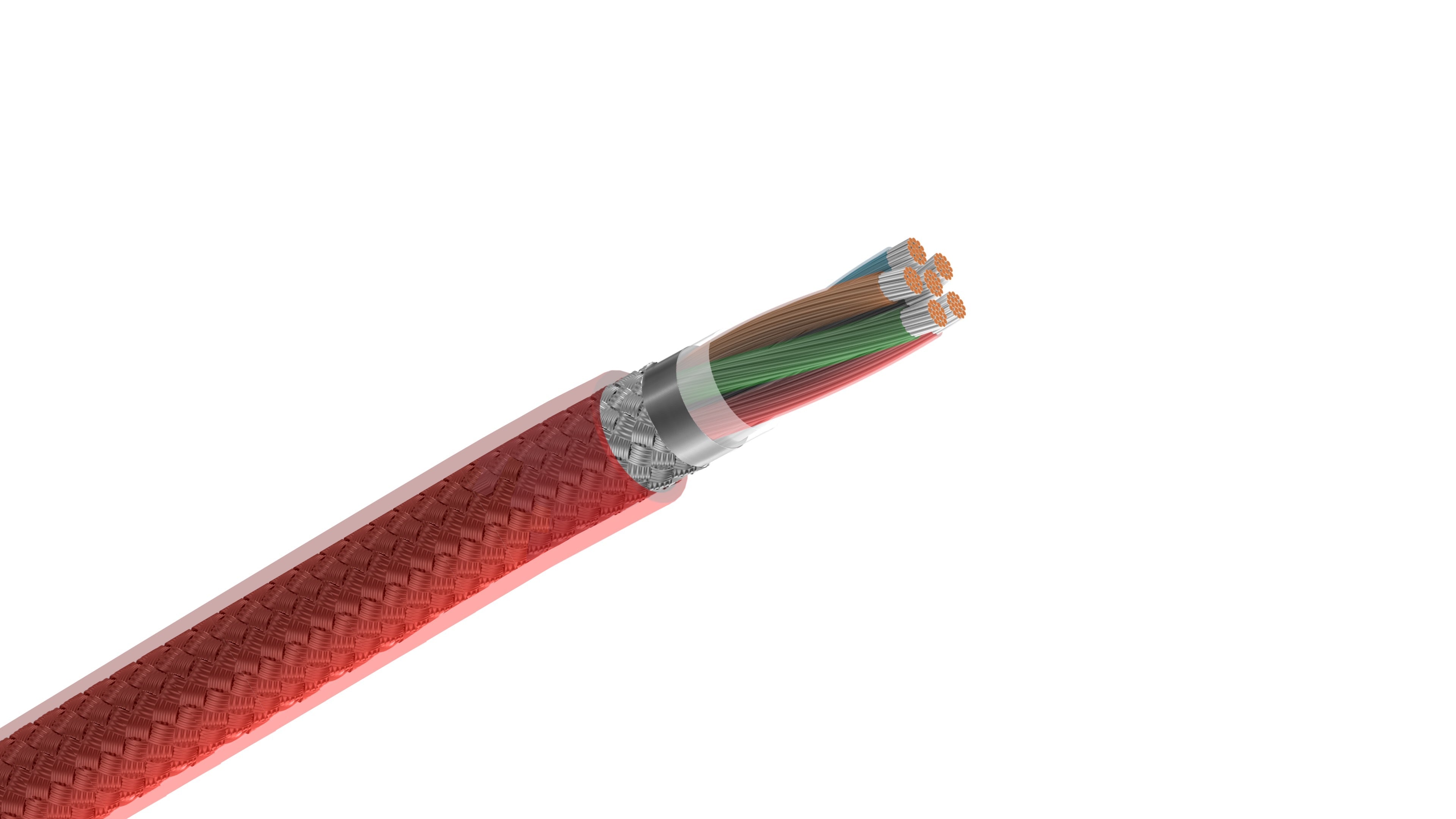 Belden 83706 16 AWG 6-Conductor Shielded Plenum Cable Product